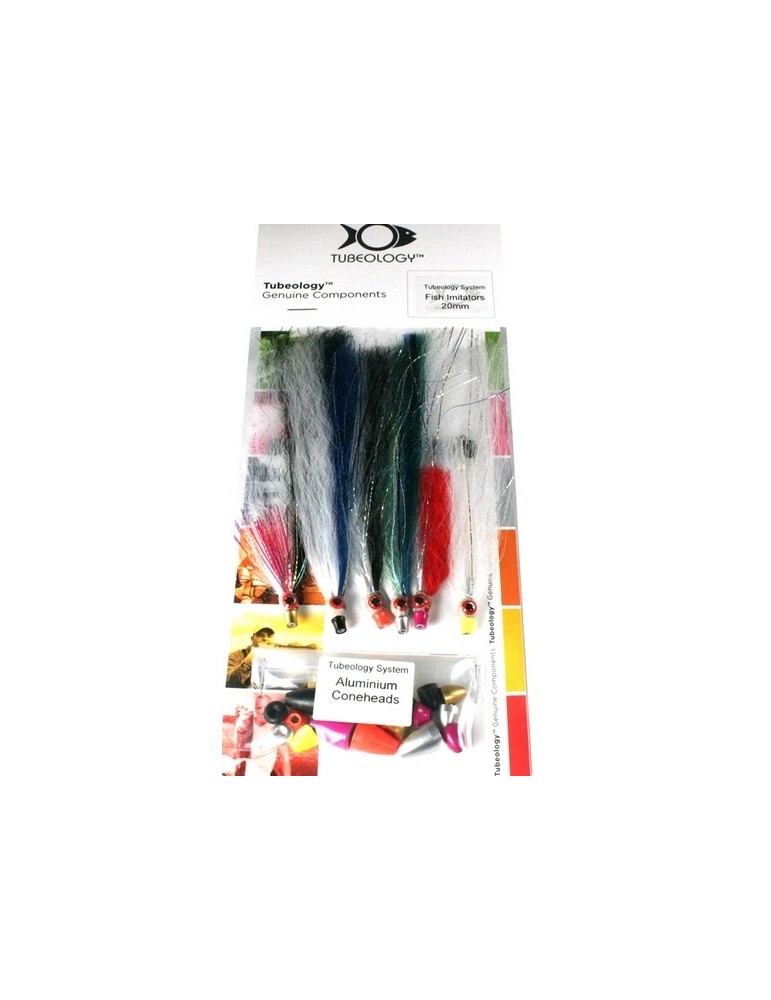 "Fish Imitators" Blister Moscas Tubo Tubeology