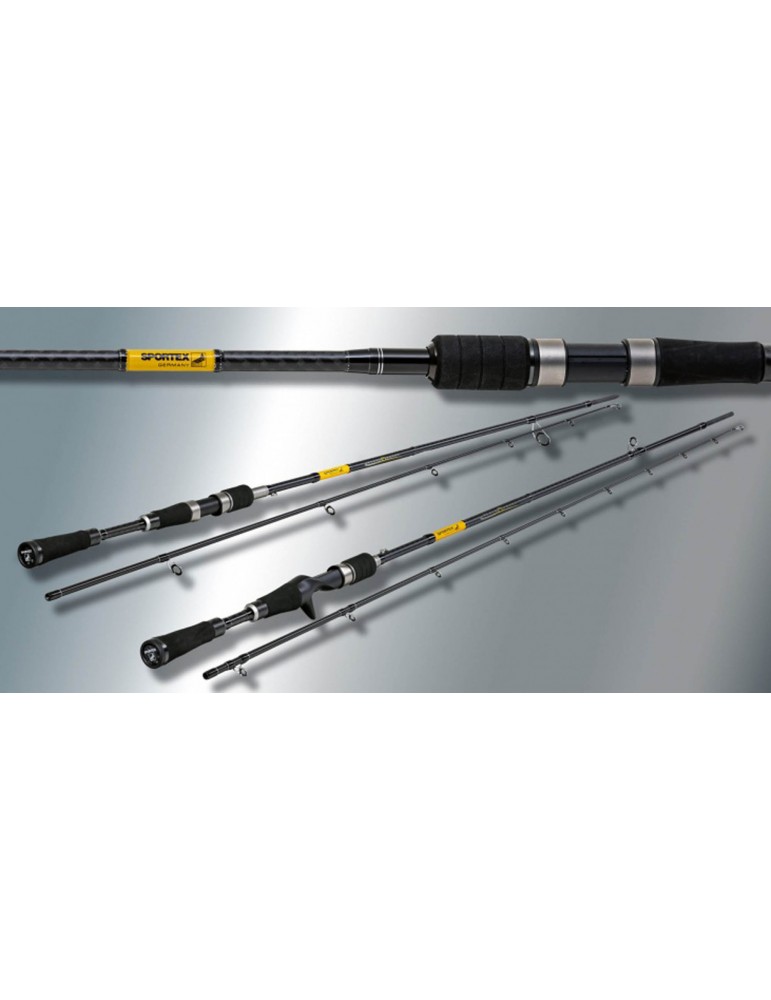 Caña Spinning Sportex "Black Pearl GT-3 Ultra Light" Medidas Cañas 9 ...